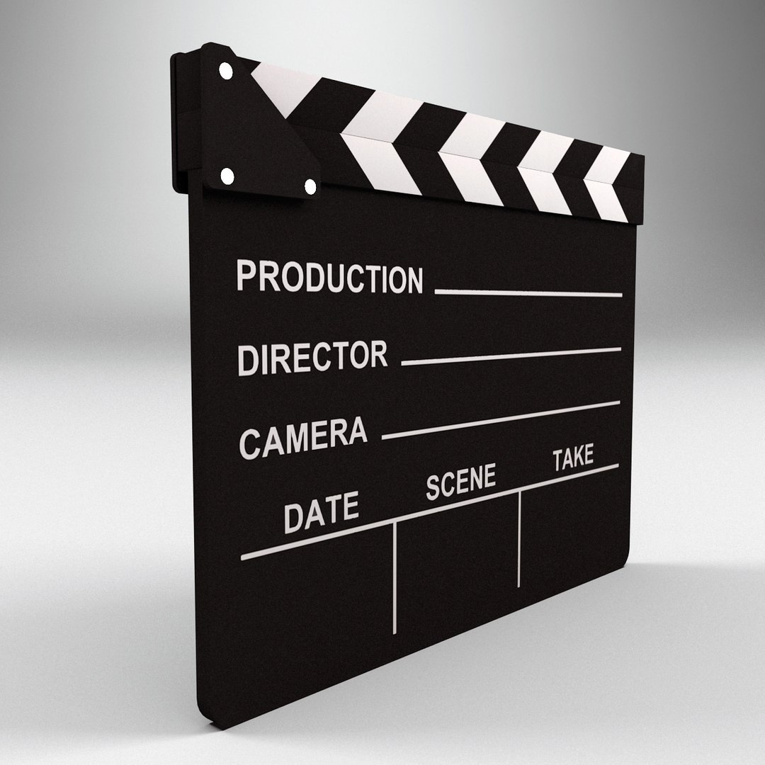 Clapboard V3 3ds