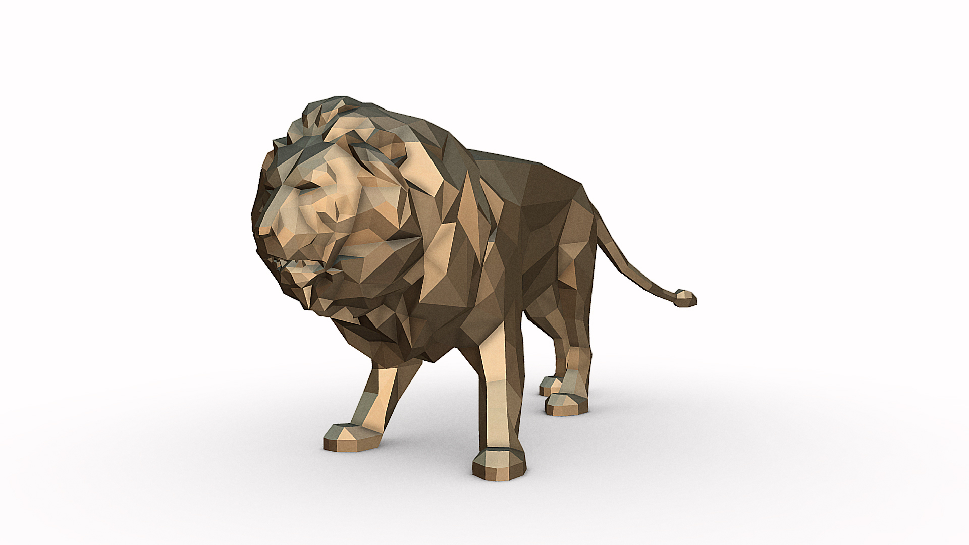 3D Lion Model - TurboSquid 1846788
