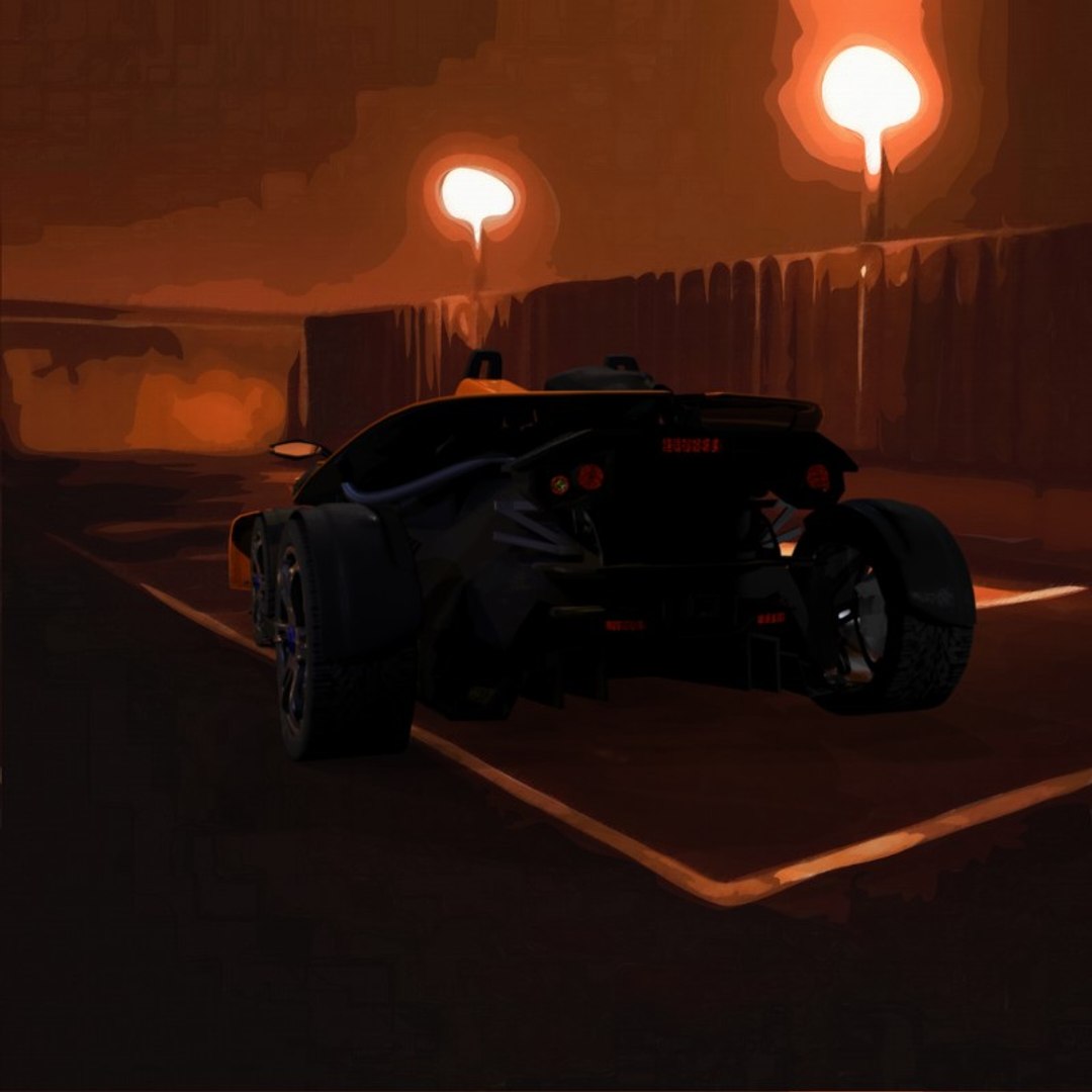 Free Blend Model Sports Vehicle Blender