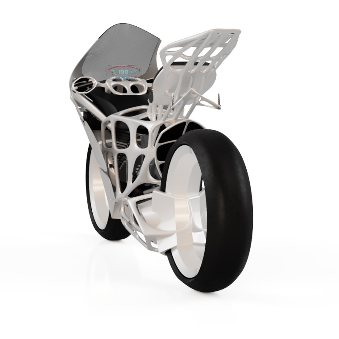 Electric Motorcycle Concept 3D Model - TurboSquid 1623357