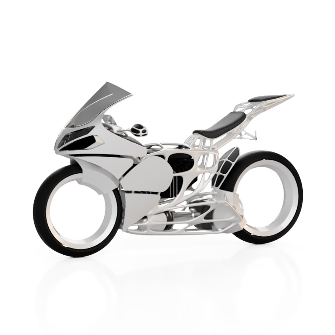 Electric Motorcycle Concept 3D Model - TurboSquid 1623357