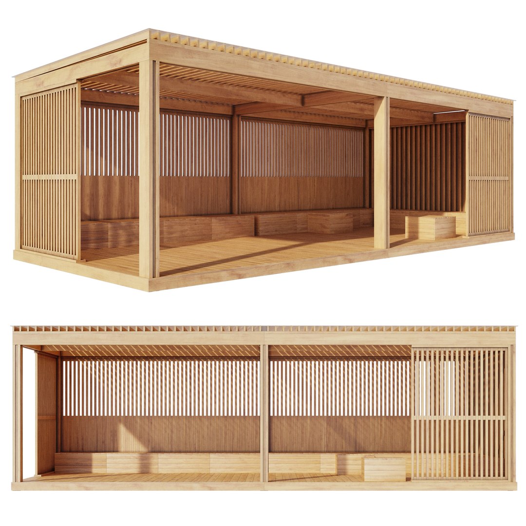 Protective Canopy Park 5 Mercury 3D Model - TurboSquid 1834990