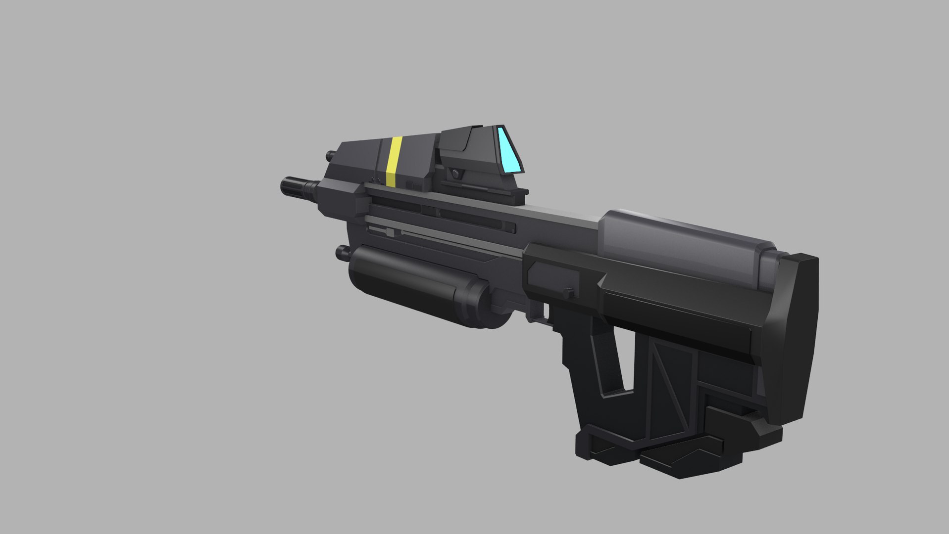 3d Halo Reach Ma-37 Assault Rifle