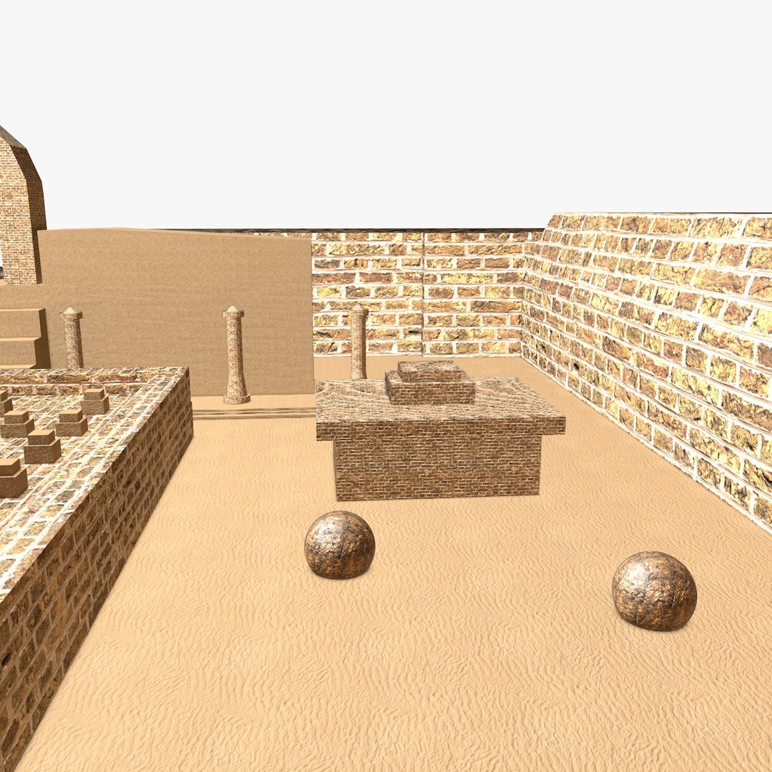 Ancient Sheba Civilization Model - TurboSquid 1689945