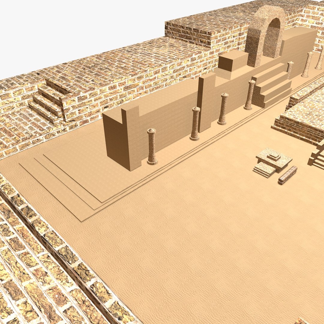 Ancient Sheba Civilization Model - TurboSquid 1689945