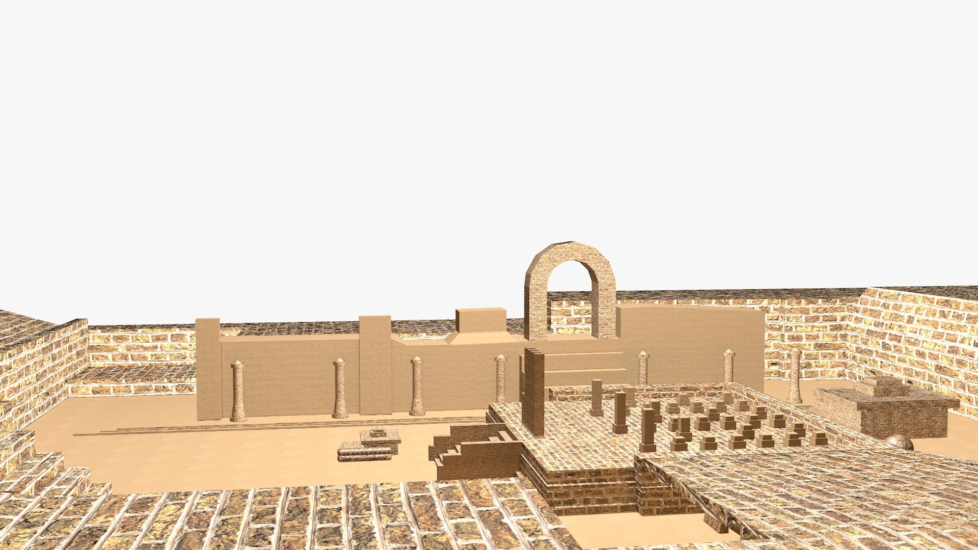 Ancient Sheba Civilization Model - TurboSquid 1689945