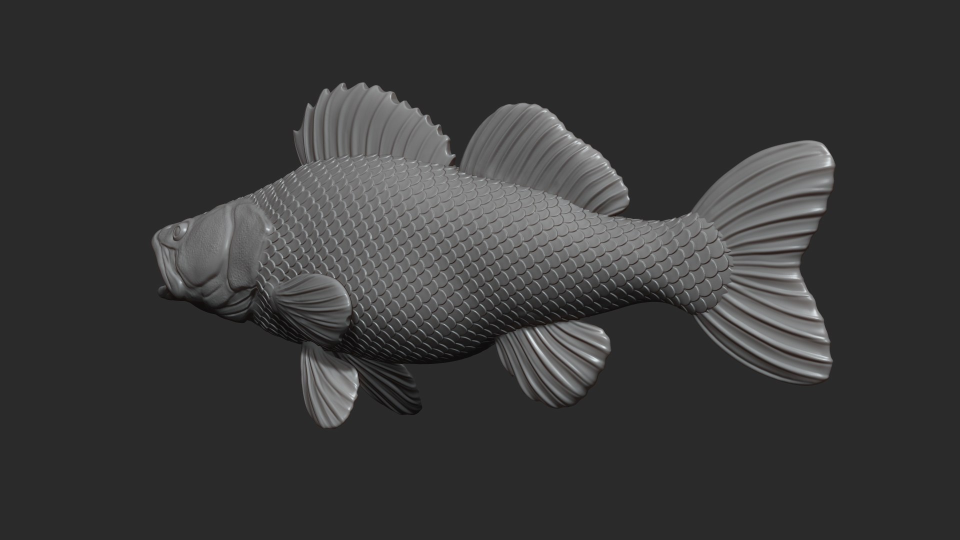 Zander on the base 3D model - TurboSquid 2182925