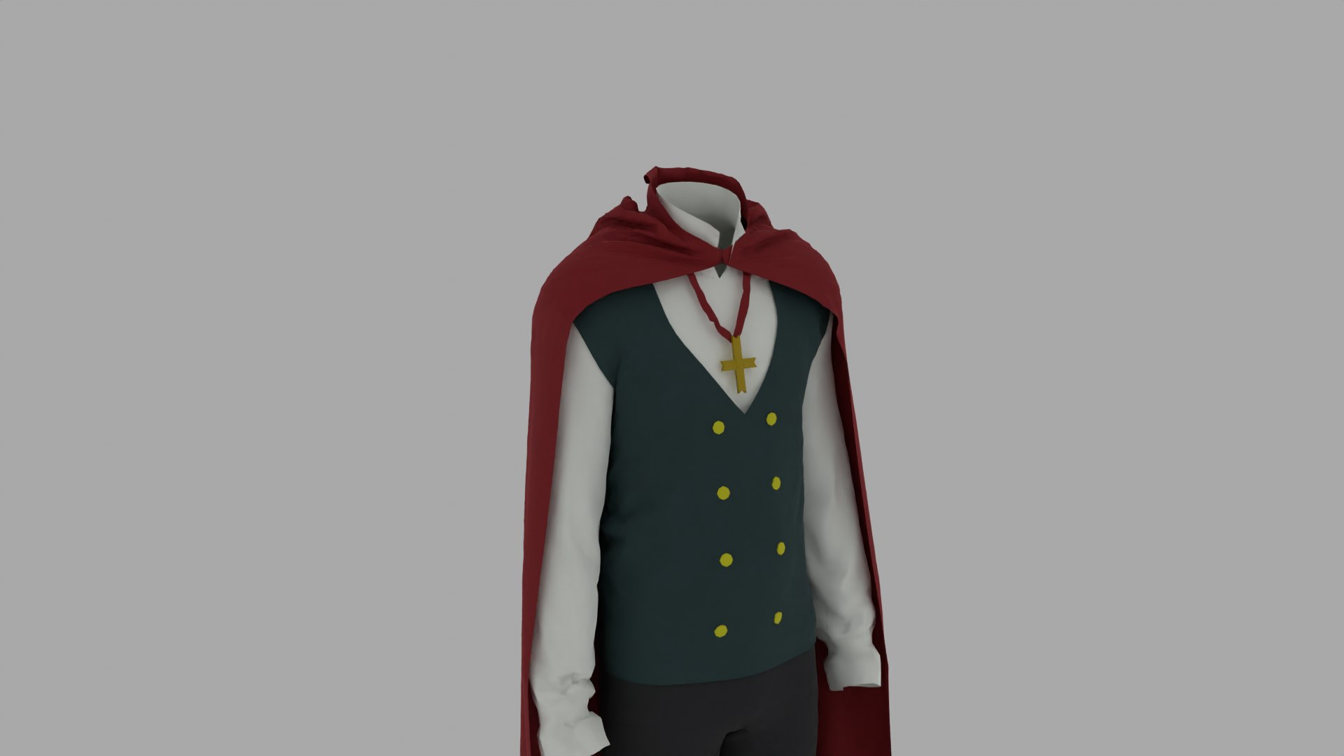 Count Costume Model - TurboSquid 1973101