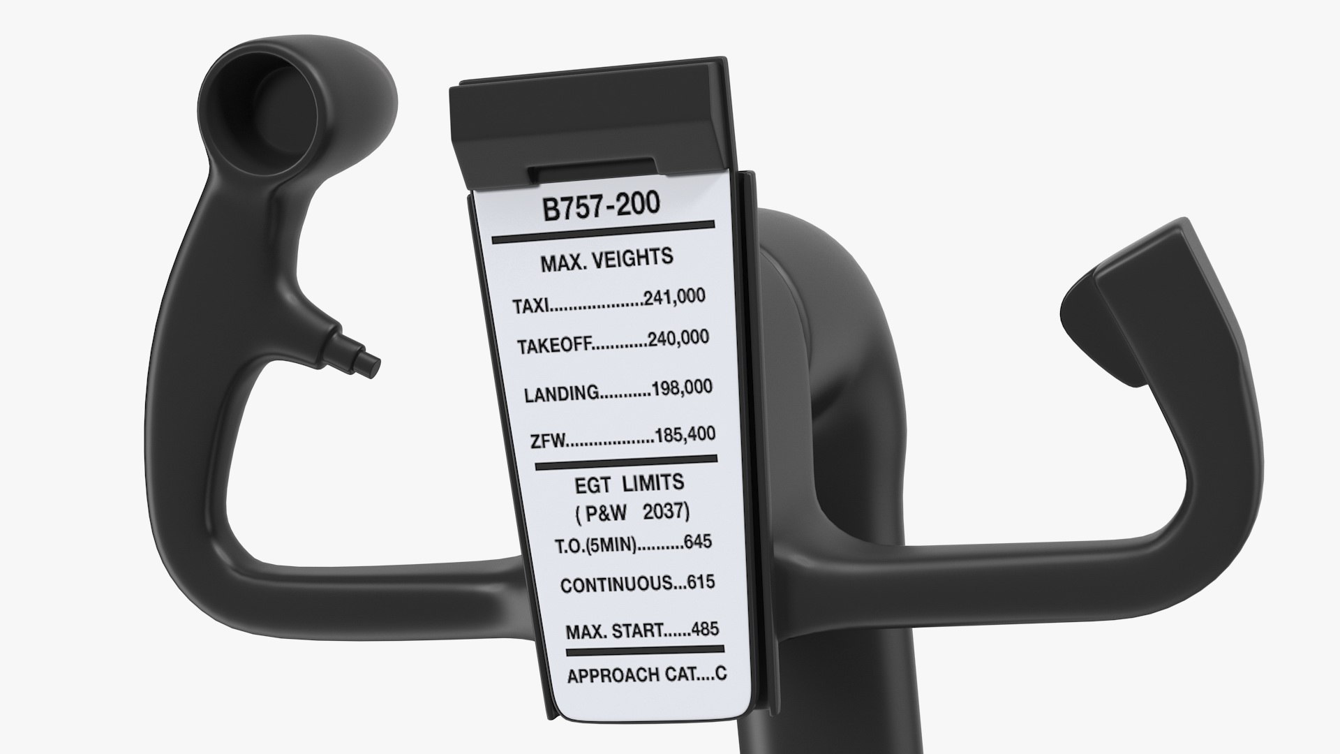 3D Model B757 Captain Yoke - TurboSquid 1474064