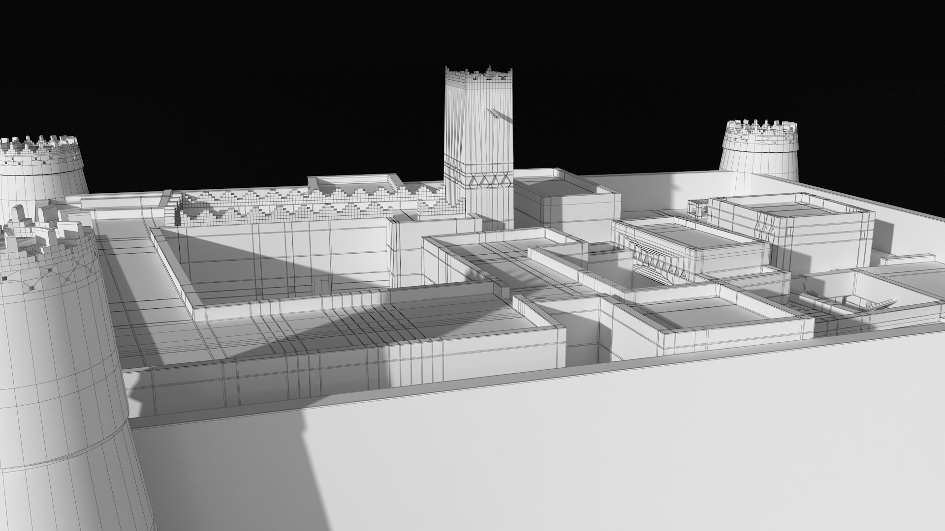 3D Model Al Masmak Castle - TurboSquid 1822134