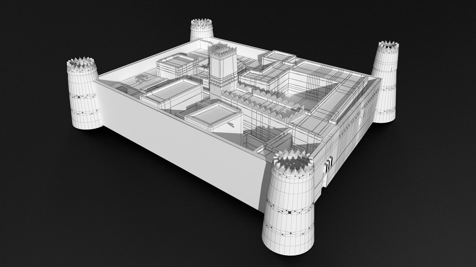 3D Model Al Masmak Castle - TurboSquid 1822134