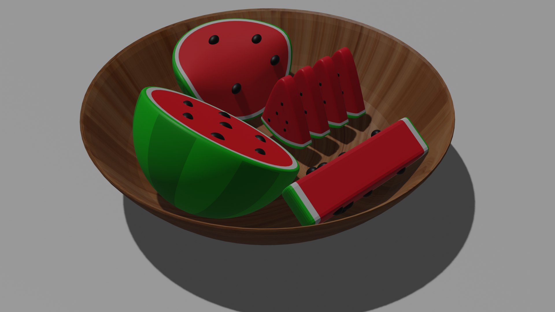 3D Watermelon - TurboSquid 2232716