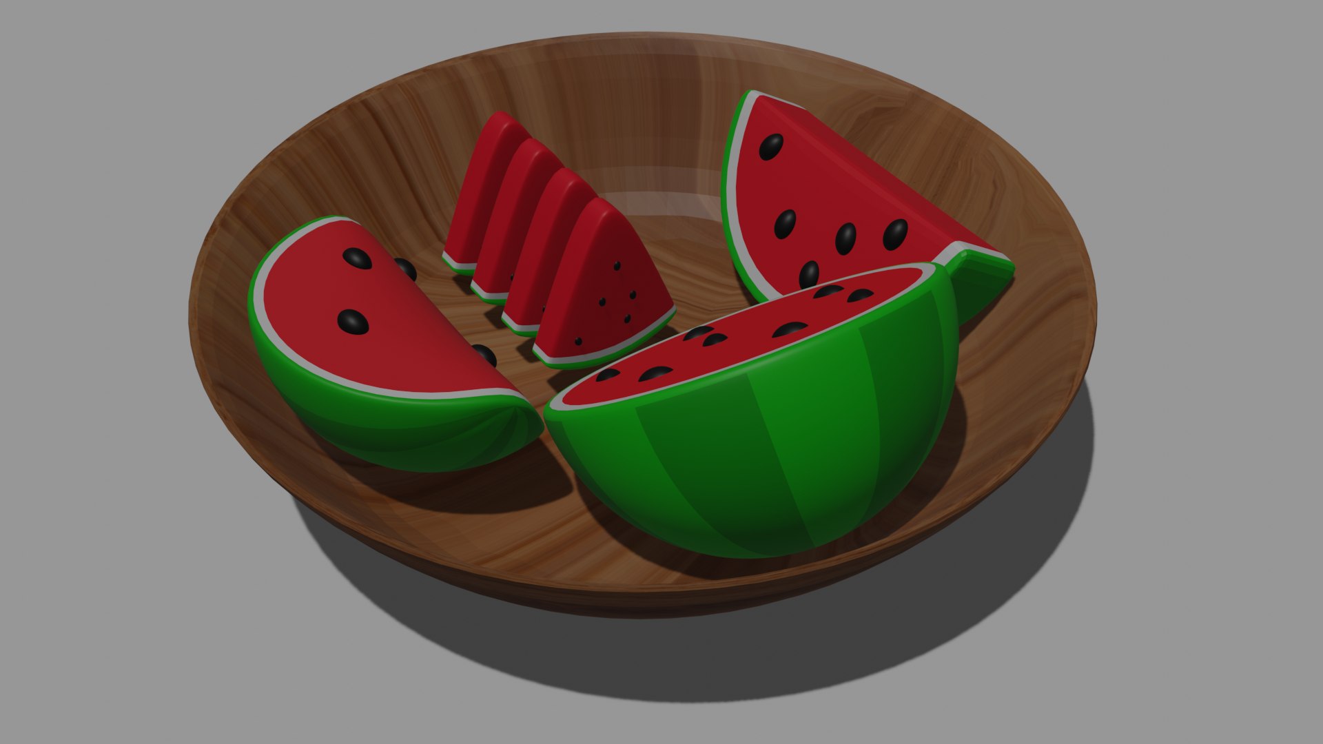 3D Watermelon - TurboSquid 2232716