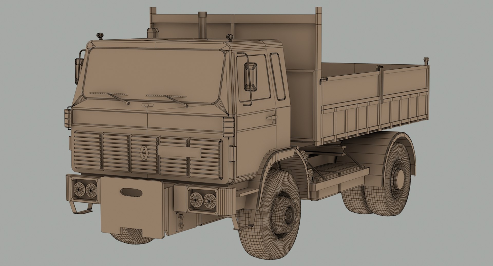 3D Renault G260 Truck Model - TurboSquid 1330691