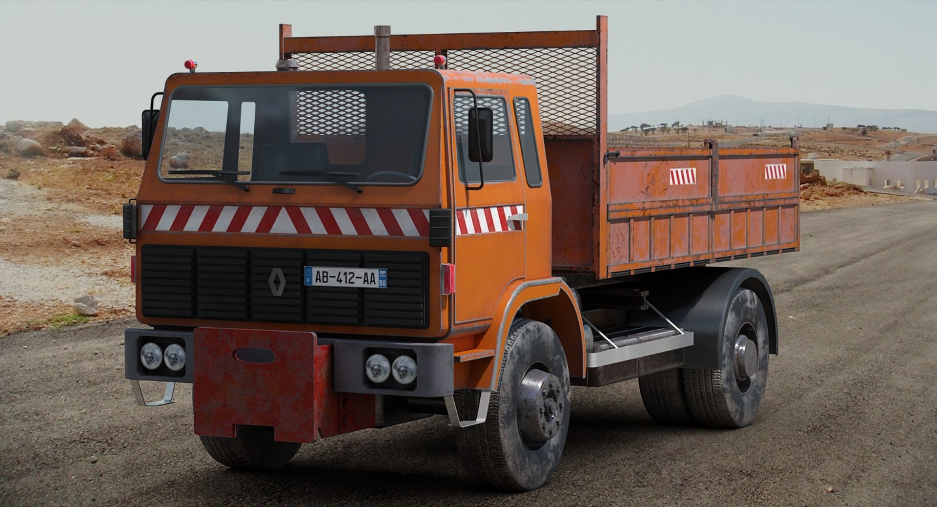 3D Renault G260 Truck Model - TurboSquid 1330691