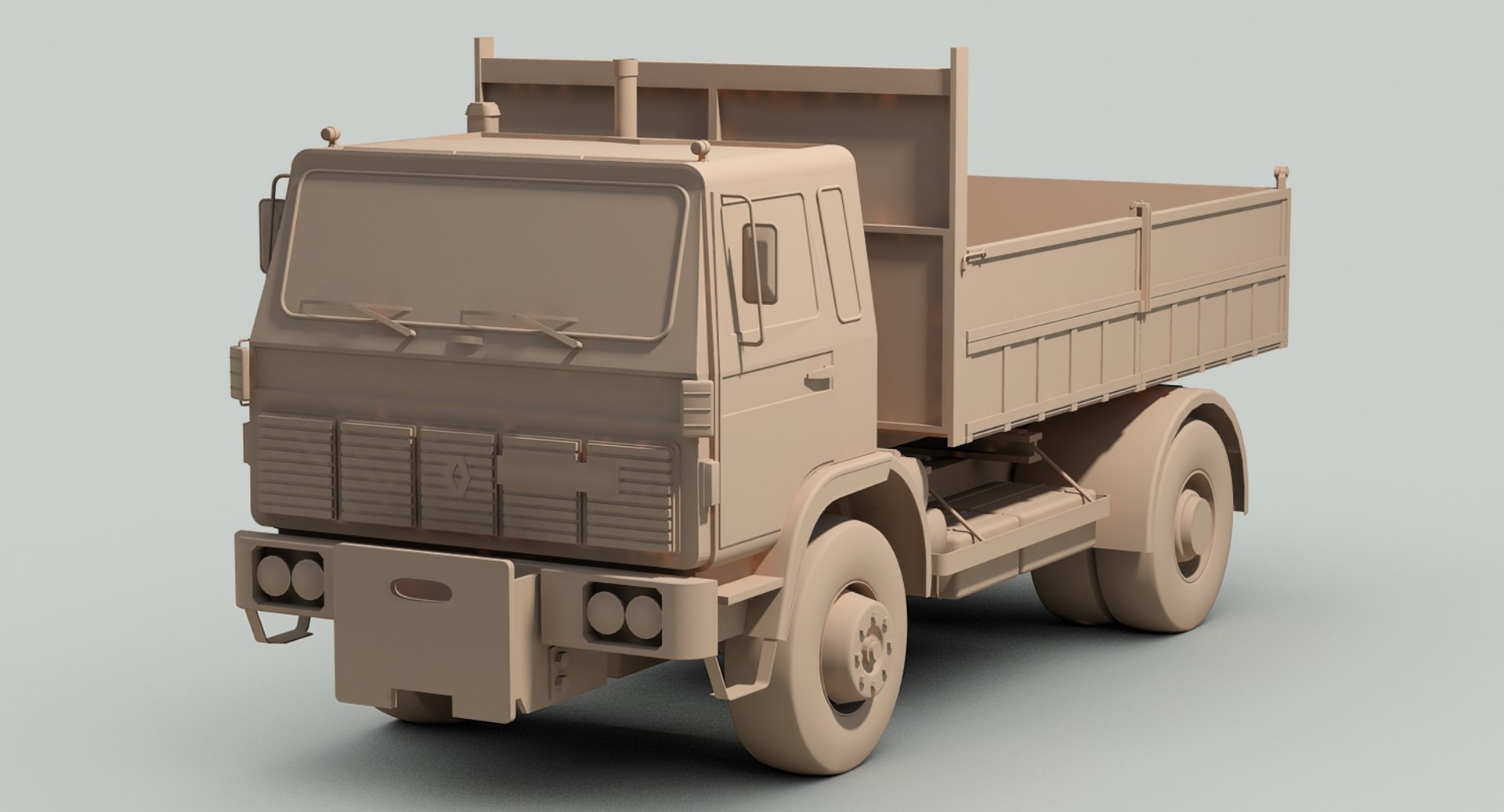 3D Renault G260 Truck Model - TurboSquid 1330691