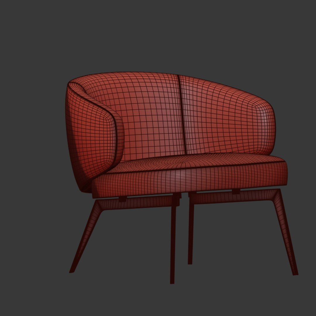 3D lema bice armchair rogerseller model - TurboSquid 1571726