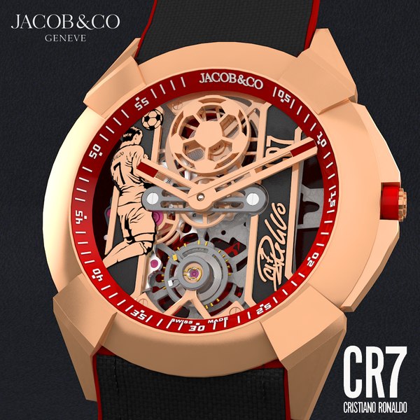 3D CR7 iconic watch The Jacob Co - TurboSquid 1996272