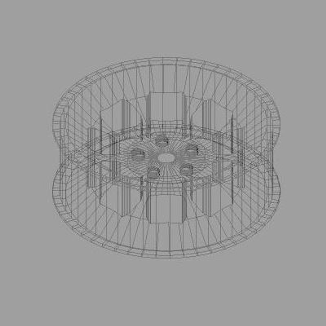 Free 3ds Mode Slotted Mag Wheel Bolt