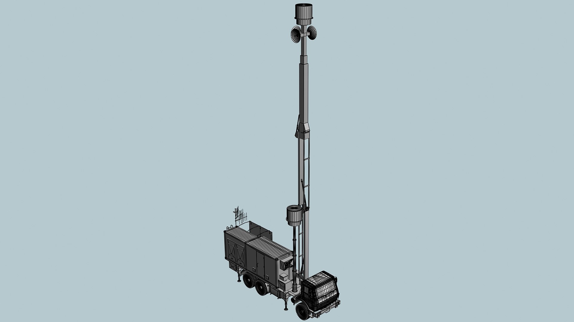 3D DWL002 Passive Detection System - TurboSquid 1835525