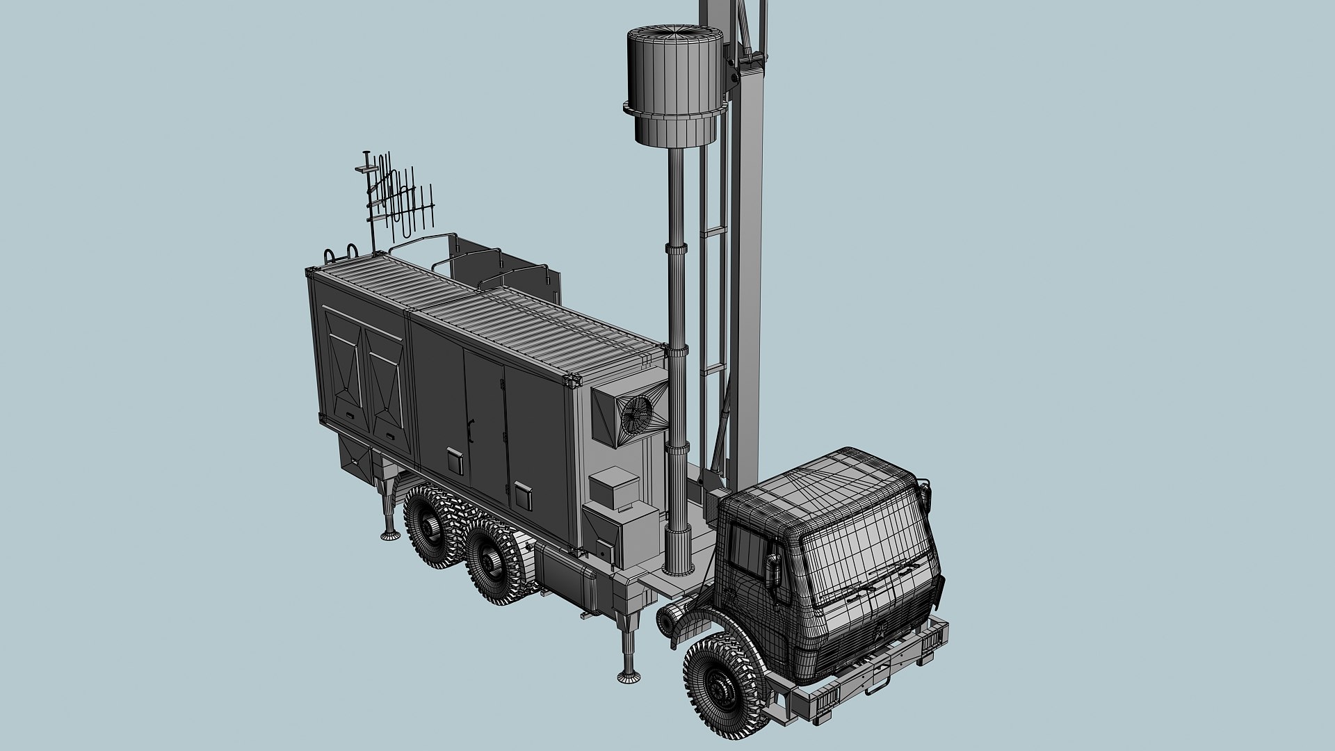 3D DWL002 Passive Detection System - TurboSquid 1835525