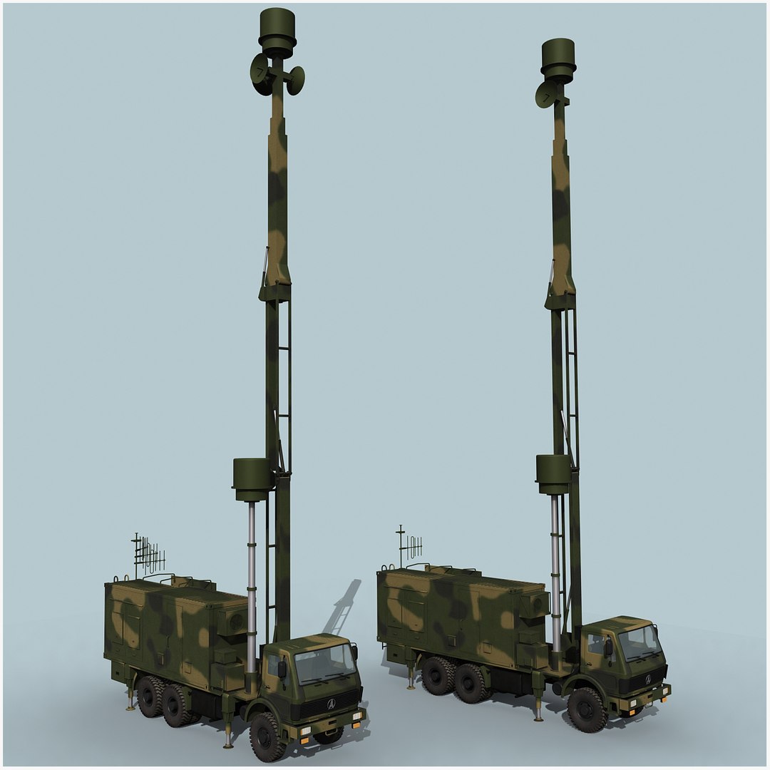 3D DWL002 Passive Detection System - TurboSquid 1835525