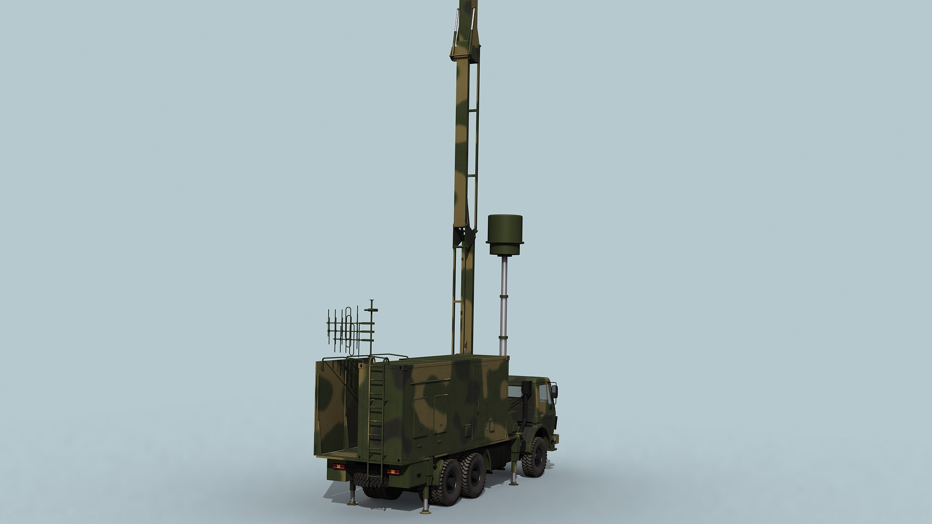 3D DWL002 Passive Detection System - TurboSquid 1835525