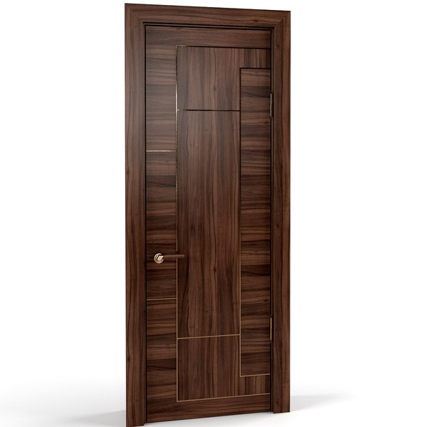 Porta de madeira Modelo 3D - TurboSquid 999315