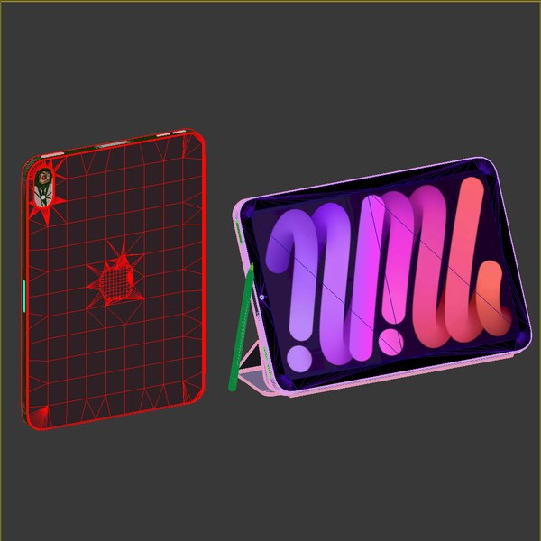 3D Apple iPad mini 6 model - TurboSquid 1809625