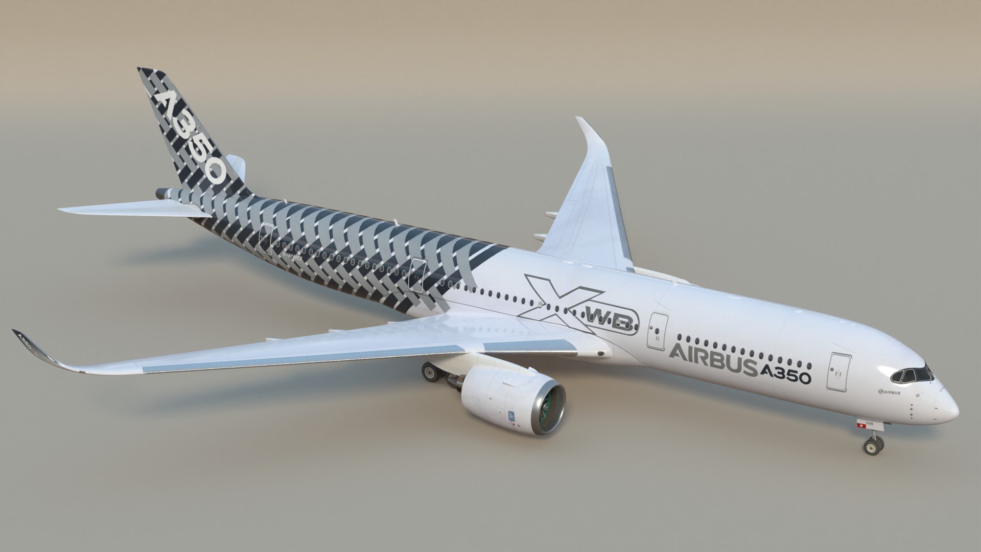 3D A350 Color House SC - TurboSquid 2238913