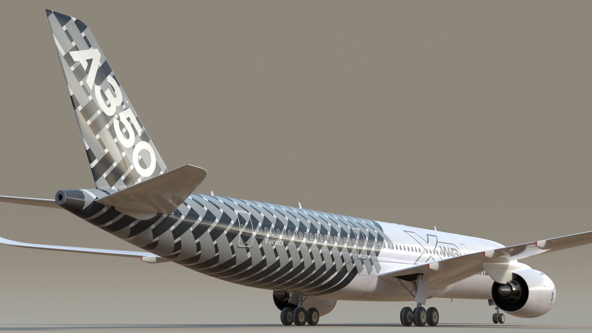 3D A350 Color House SC - TurboSquid 2238913