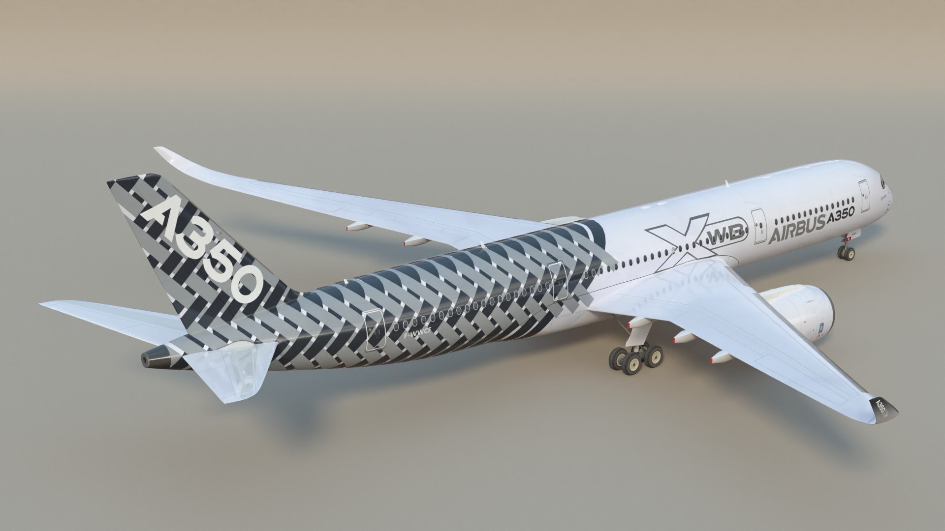 3D A350 Color House SC - TurboSquid 2238913