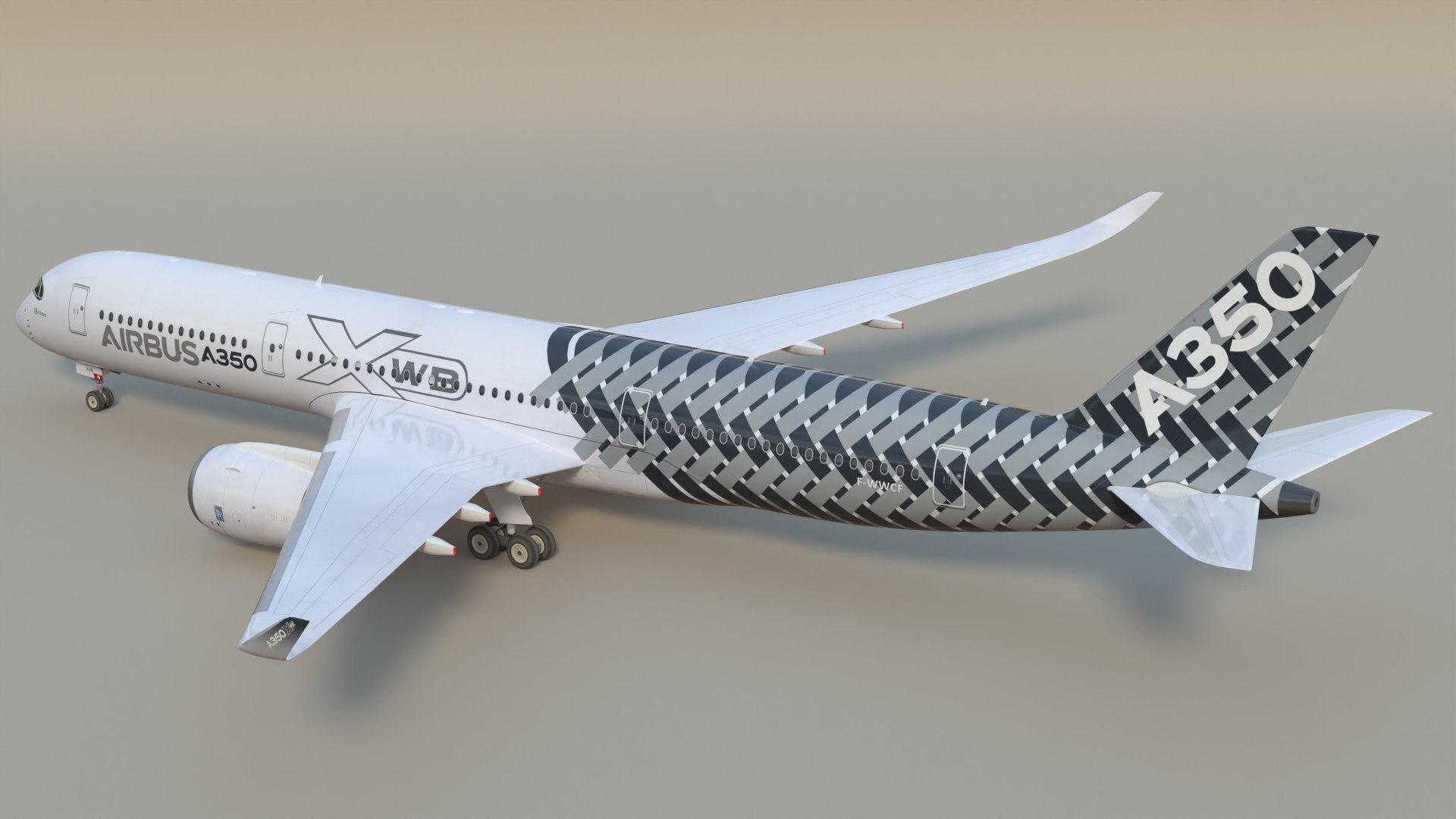 3D A350 Color House SC - TurboSquid 2238913