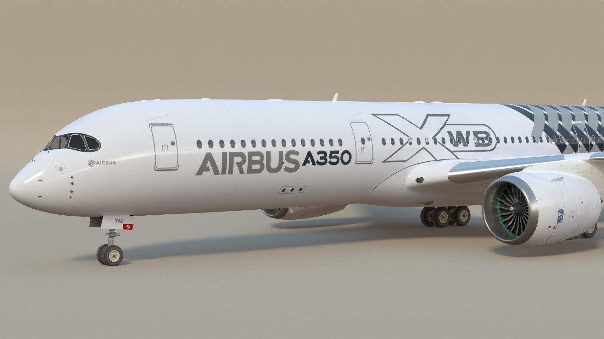 3D A350 Color House SC - TurboSquid 2238913