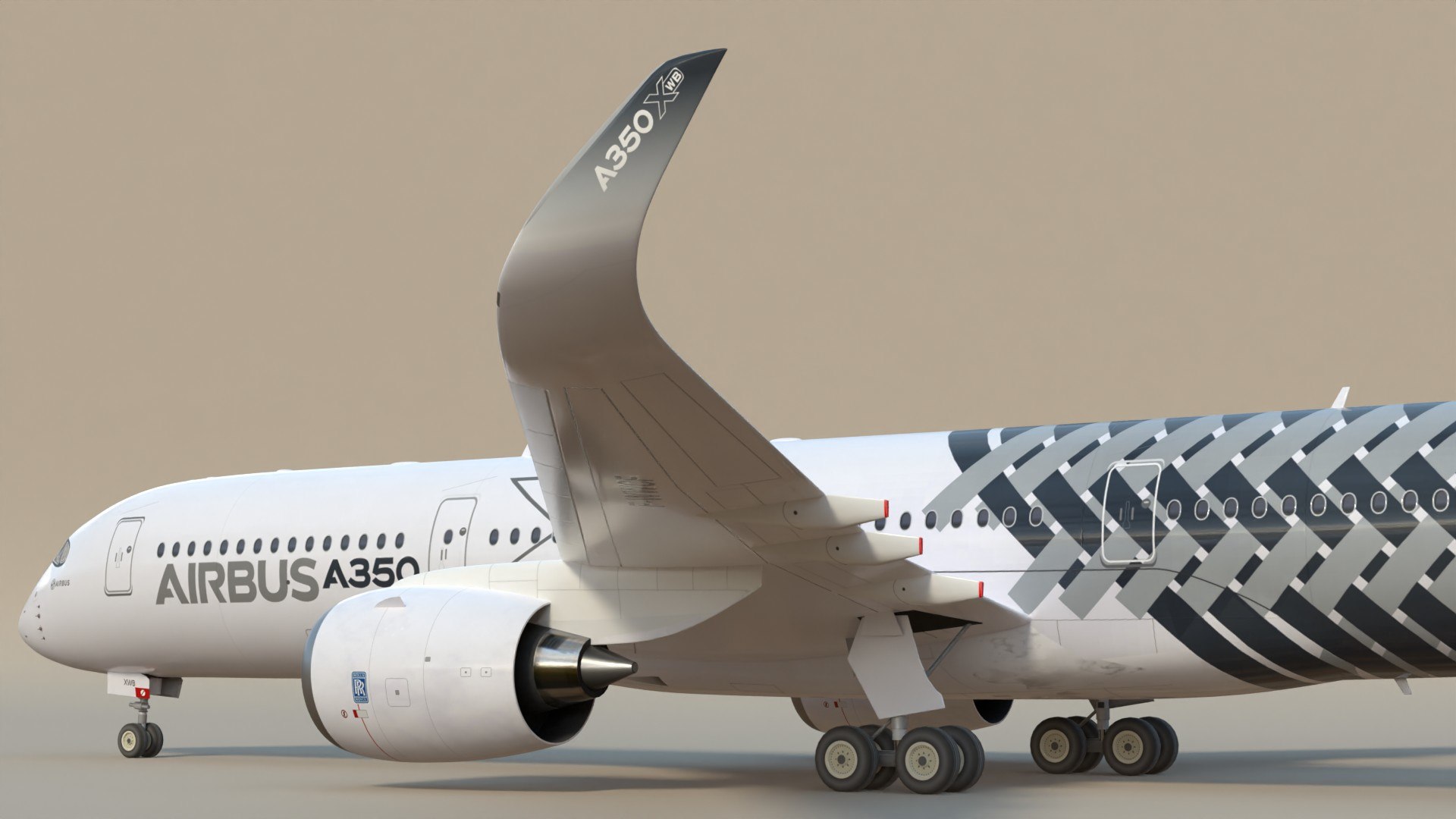 3D A350 Color House SC - TurboSquid 2238913