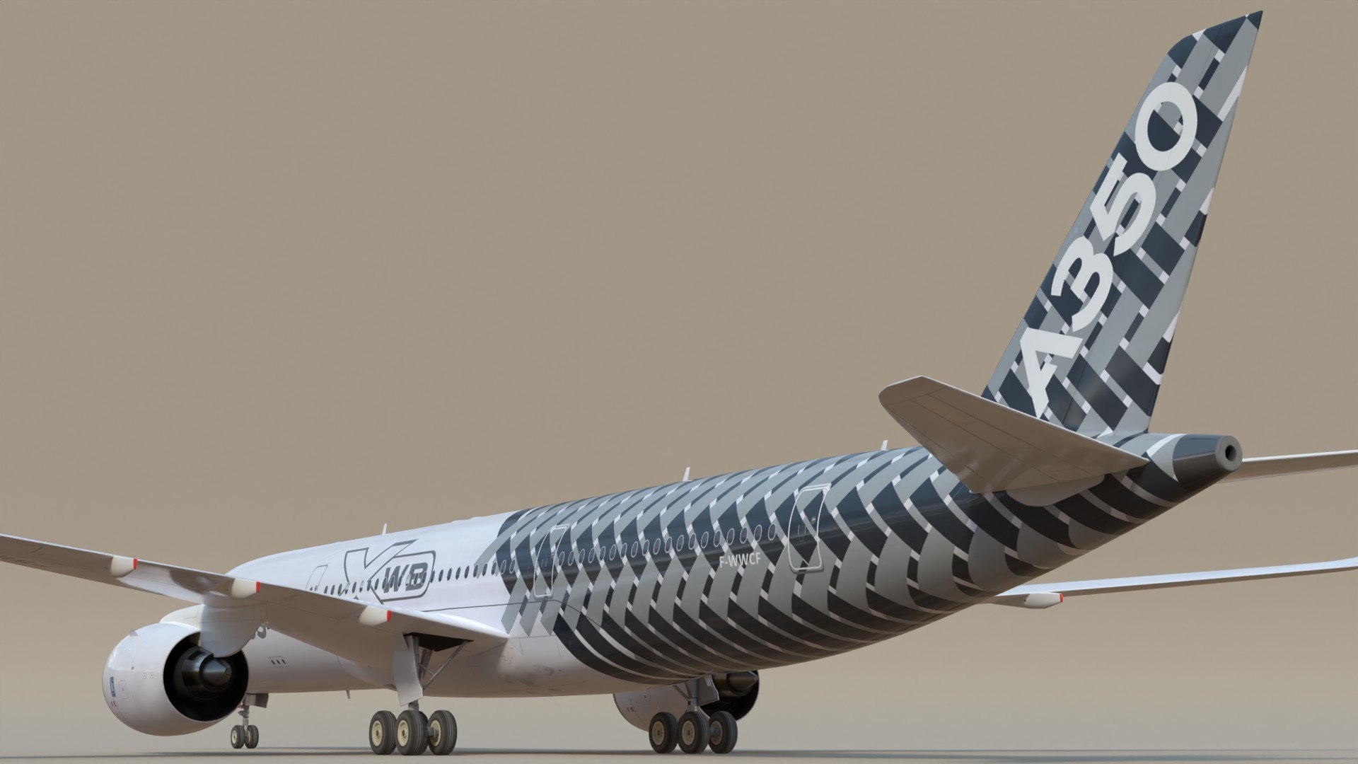 3D A350 Color House SC - TurboSquid 2238913