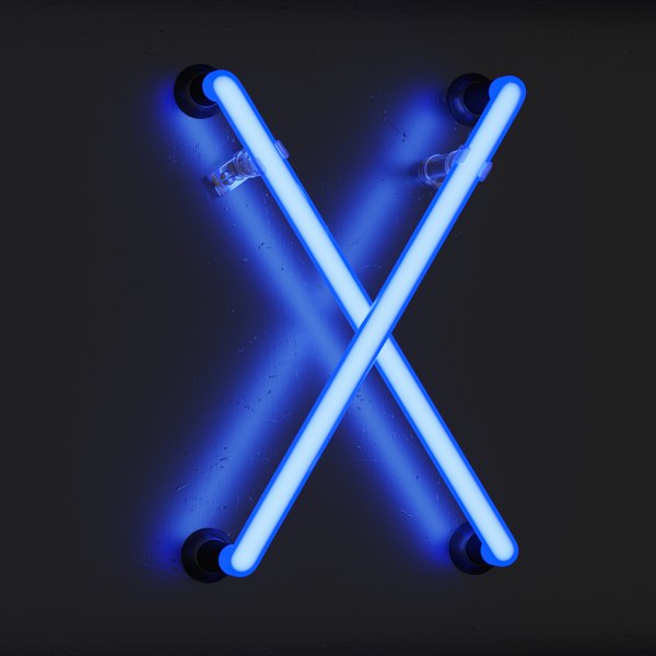 Neon X 3D model - TurboSquid 1914108