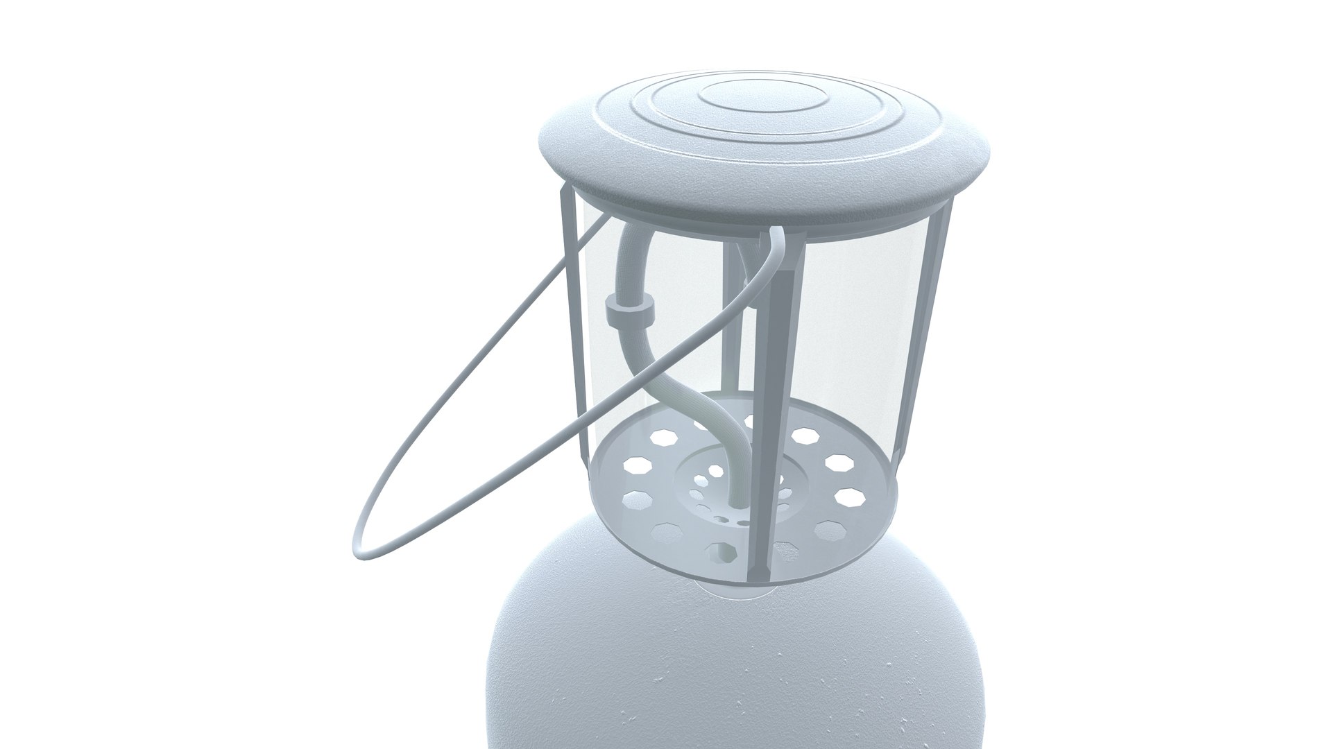 Gas Lamp Model - TurboSquid 2420010