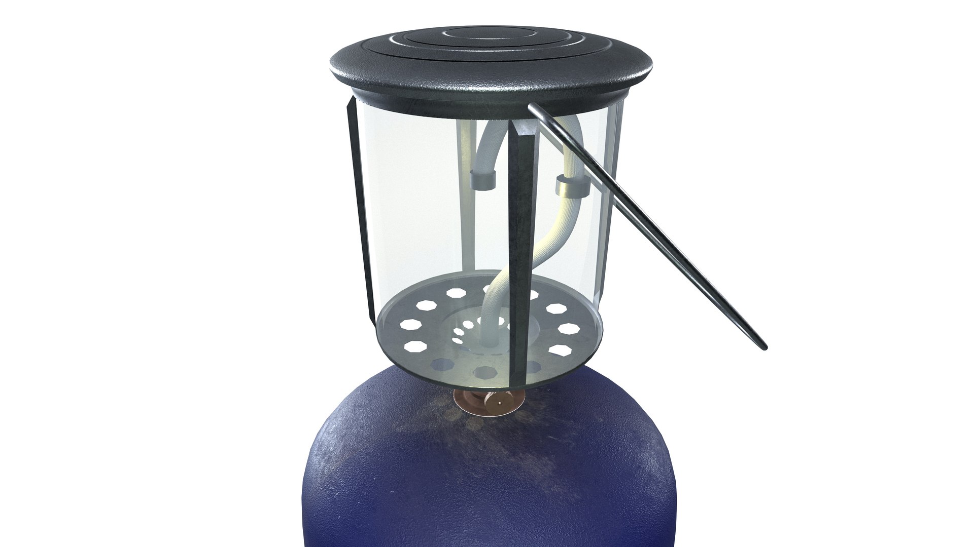 Gas Lamp Model - TurboSquid 2420010