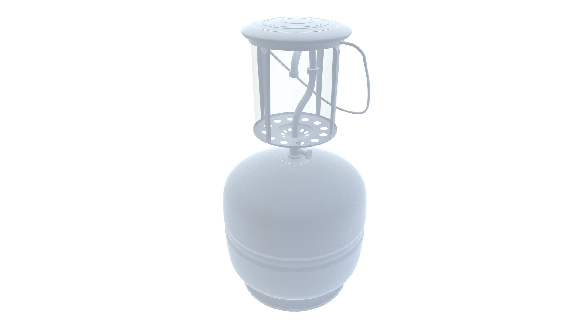 Gas Lamp Model - TurboSquid 2420010