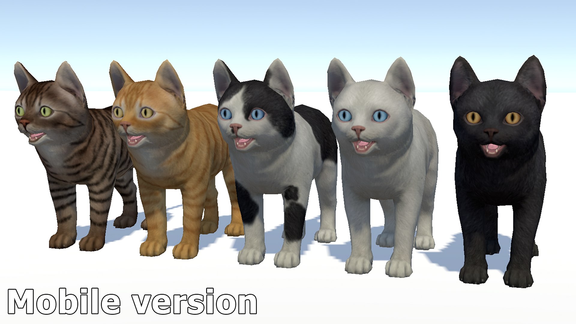 3D Kitten - Simple - TurboSquid 2095310