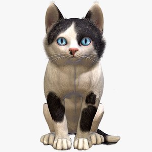 Download Free 3D Animal Cat Blender Models - TurboSquid