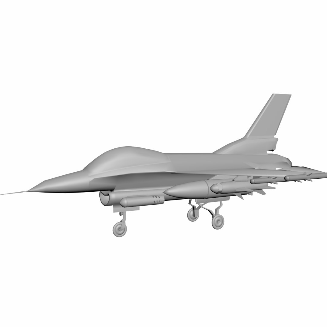 F16 3D Model - TurboSquid 1907333