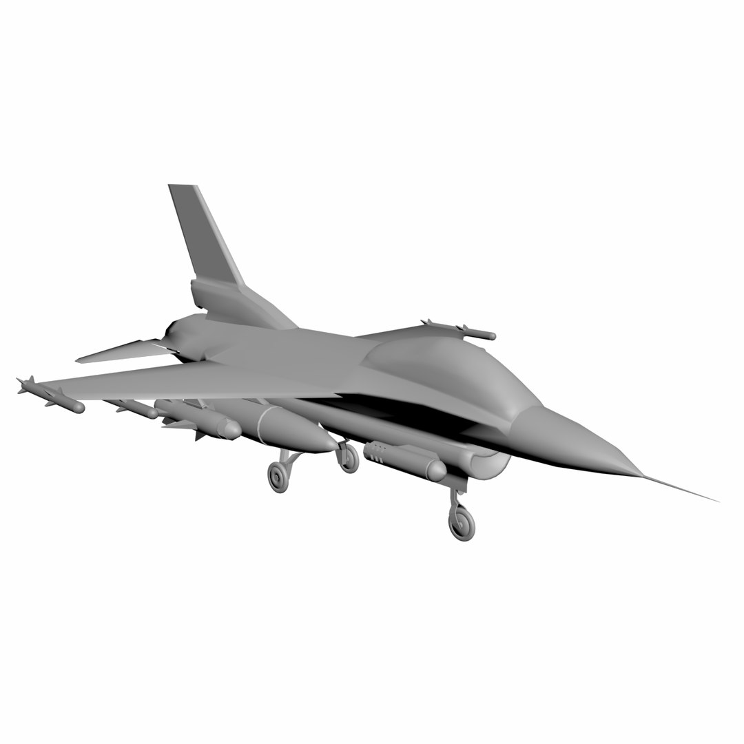 F16 3D Model - TurboSquid 1907333