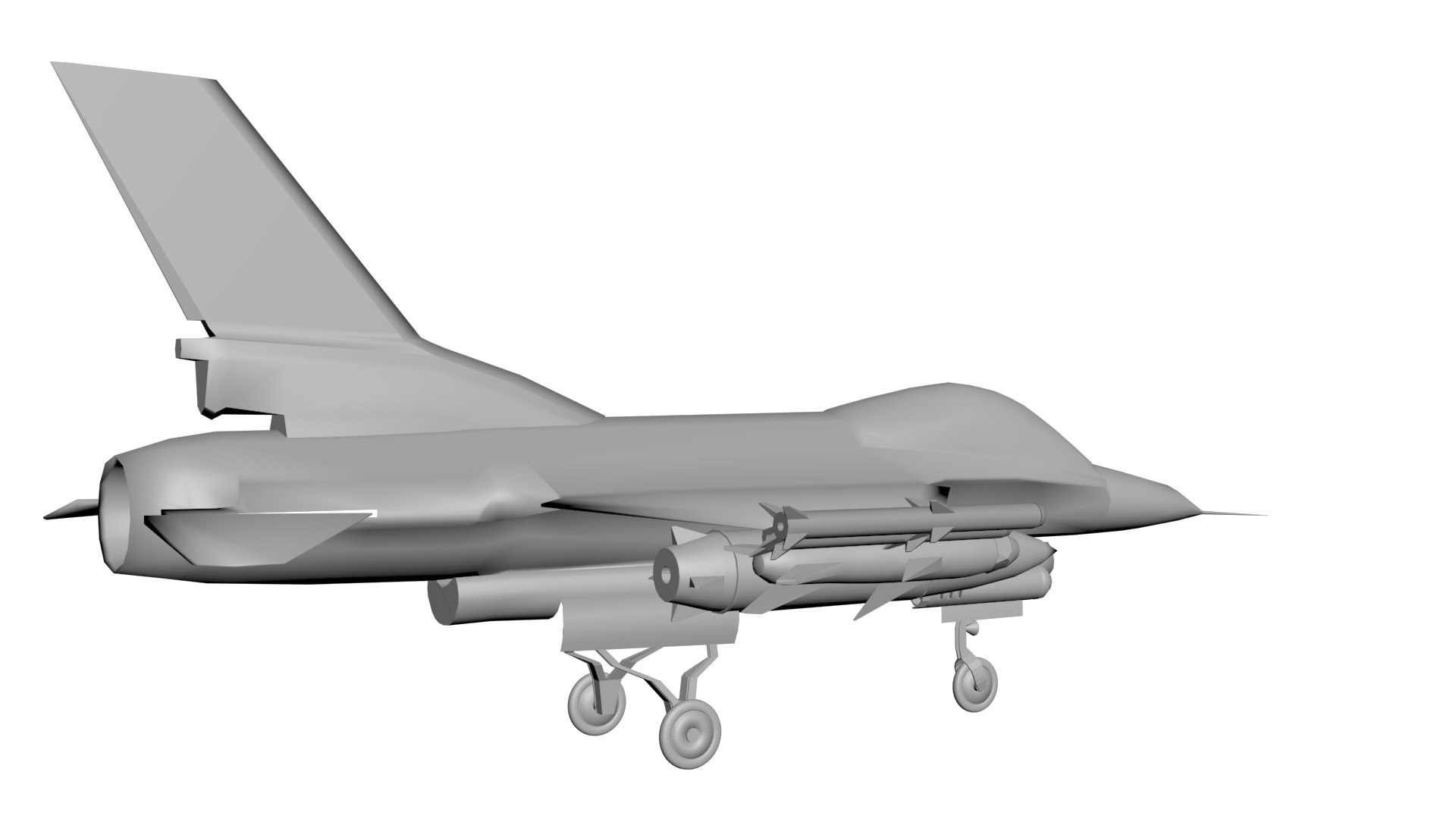 F16 3D Model - TurboSquid 1907333