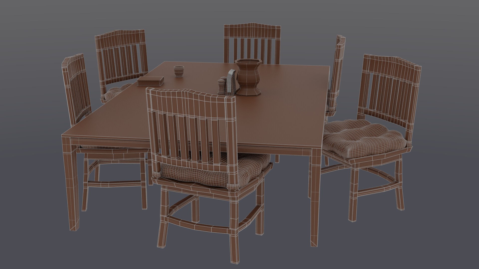 3D Set Dining Model - TurboSquid 1481509