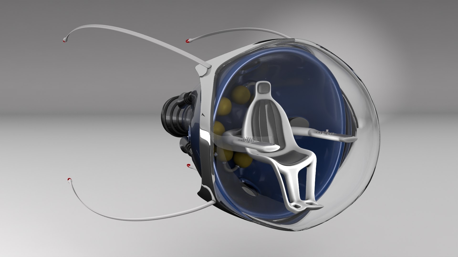 3D Pod Space Base - TurboSquid 1272238