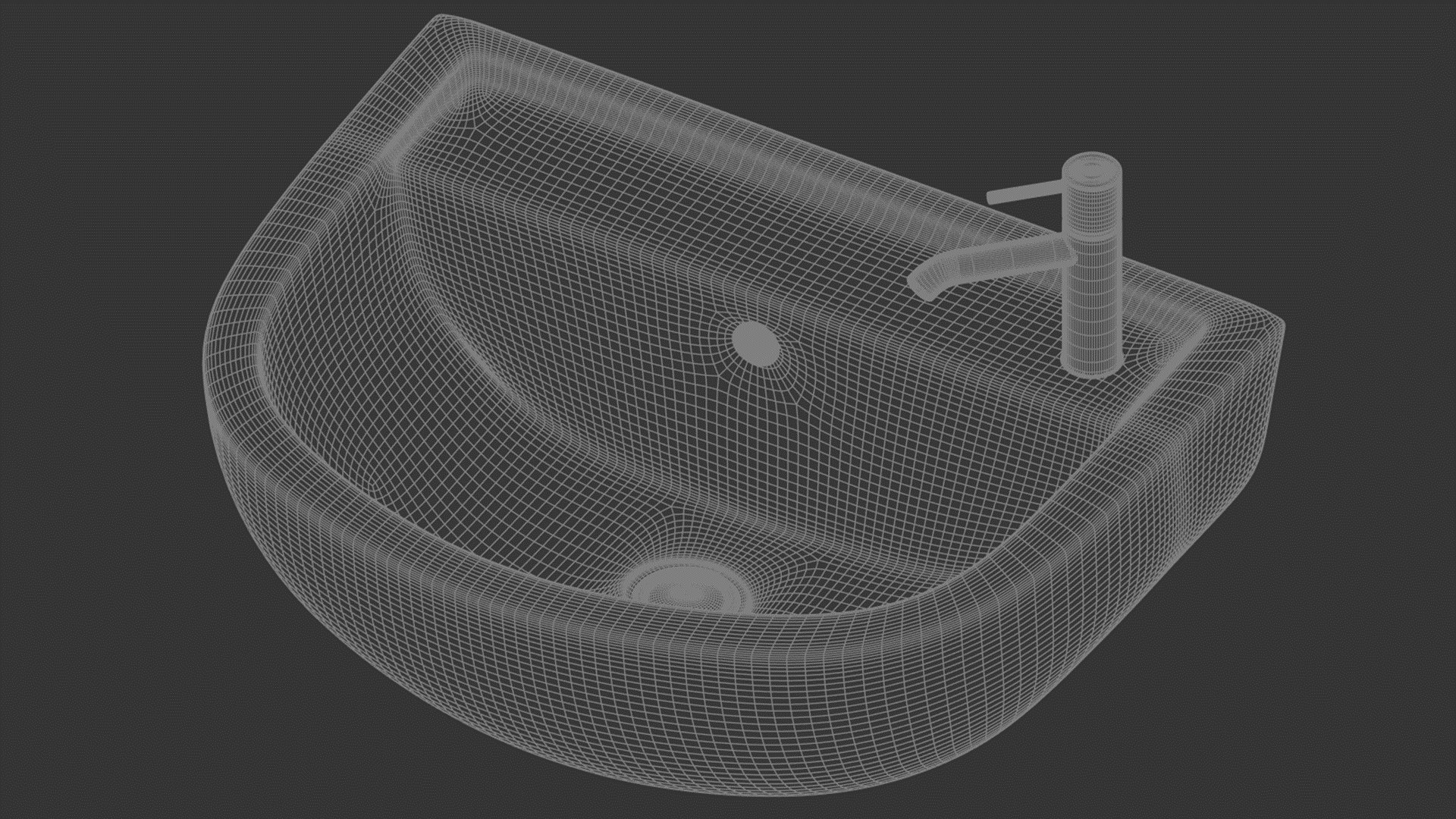 Basin Sink 24 3D - TurboSquid 2175798