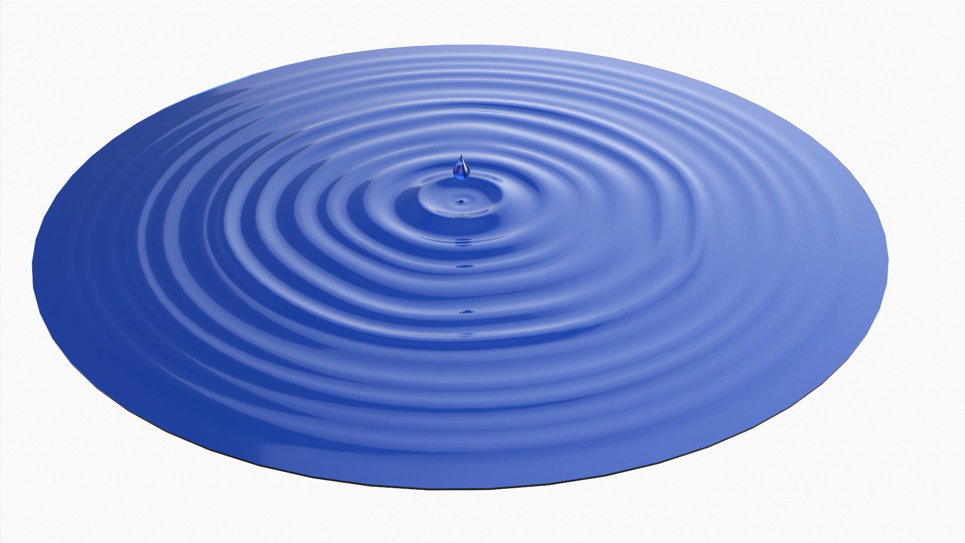 3D Water Surface With Drop - TurboSquid 1824301