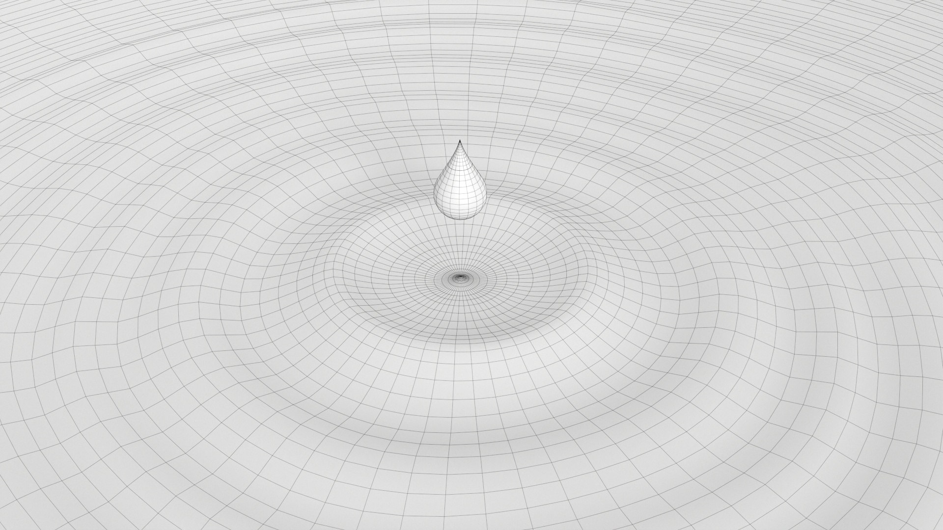 3D Water Surface With Drop - TurboSquid 1824301